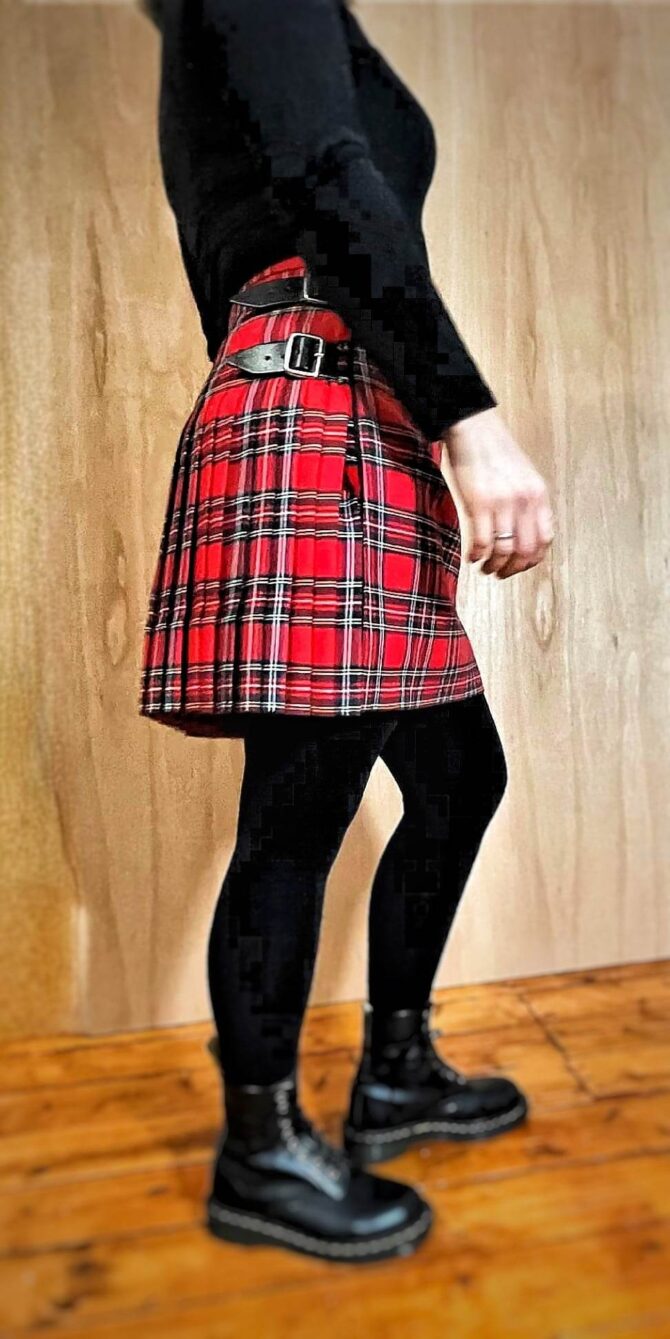 Ladies Kilt Made-To-Measure. Scottish Pleated Skirt.